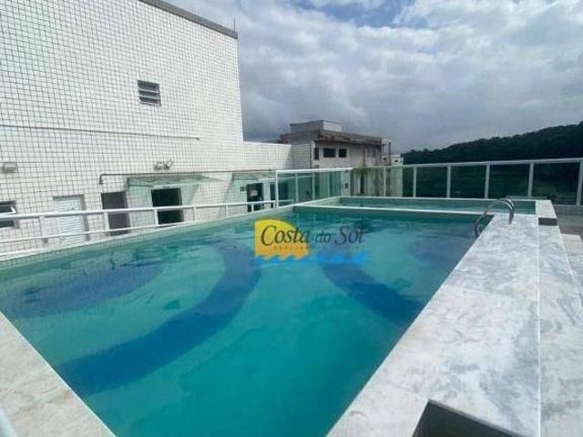 Apartamento com 2 dormitórios à venda, 77 m² por R$ 595.000,00 Forte Praia Grande/SP