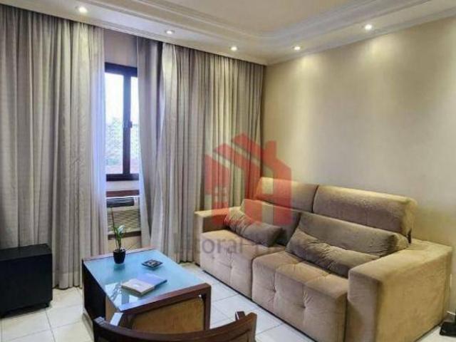 Apartamento à venda, 77 m² por R$ 590.000,00 Aparecida Santos/SP