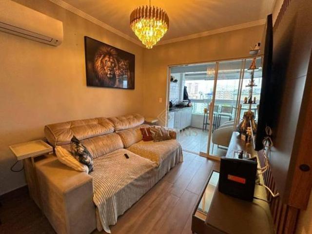 Apartamento com 2 dormitórios à venda, 77 m² por R$ 600.000,00 Aviação Praia Grande/SP