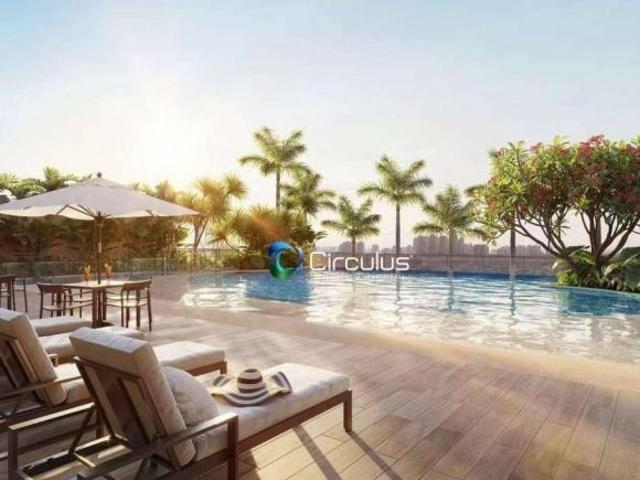 Apartamento com 2 dormitórios à venda, 77 m² por R$ 600.000,00 Jardim Olhos D&apos Água Ribeirão Pret