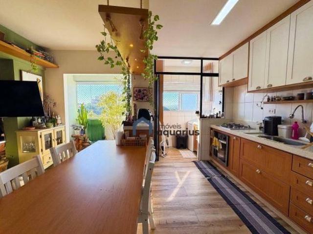 Apartamento com 2 dormitórios à venda, 77 m² por R$ 630.000 Jardim Satélite São José dos Campos/