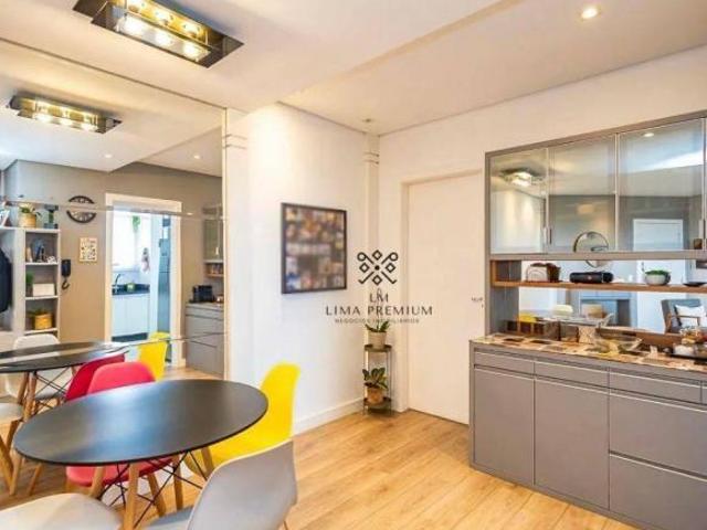 Apartamento com 2 dormitórios à venda, 77 m² por R$ 715.000,00 Novo Mundo Curitiba/PR