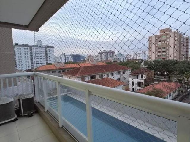 Apartamento com 2 dormitórios à venda, 77 m² por R$ 830.000,00 Marapé Santos/SP