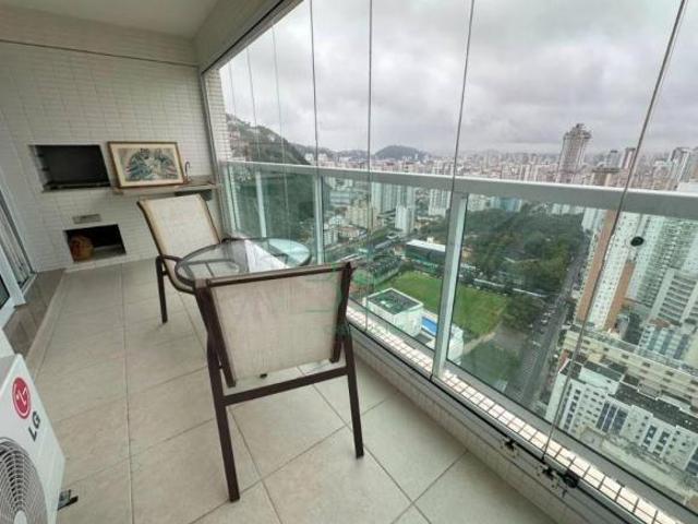Apartamento com 2 dormitórios à venda, 77 m² por R$ 899.000 José Menino Santos/SP