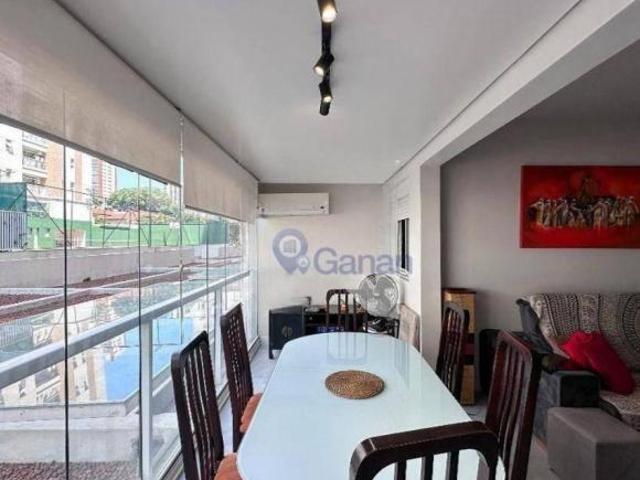 Apartamento com 2 dormitórios à venda, 78 m² por R$ 1.090.000,00 Campo Belo São Paulo/SP