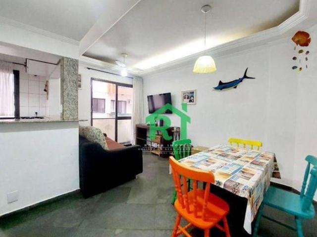 Apartamento com 2 dormitórios à venda, 78 m² por R$ 375.000 Enseada Guarujá/SP