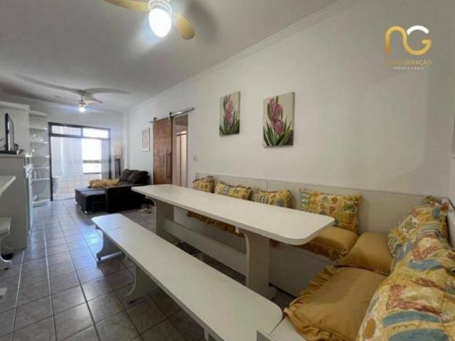 Apartamento com 2 dormitórios à venda, 78 m² por R$ 385.000,00 Aviação Praia Grande/SP