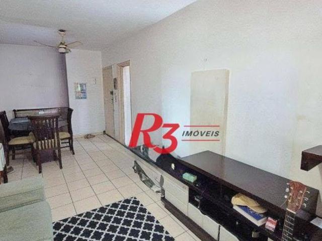 Apartamento com 2 dormitórios à venda, 78 m² por R$ 399.000,00 Campo Grande Santos/SP