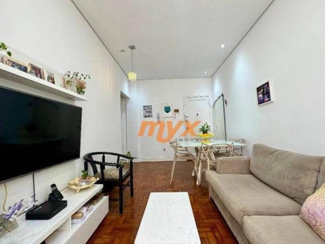Apartamento com 2 dormitórios à venda, 78 m² por R$ 410.000,00 Boqueirão Santos/SP