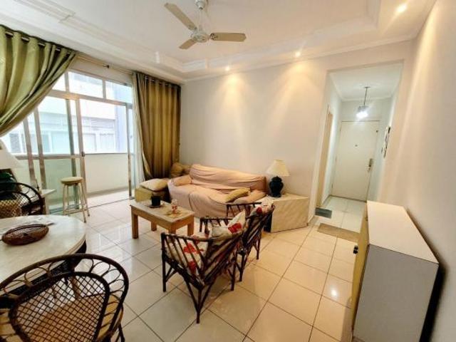 Apartamento com 2 dormitórios à venda, 78 m² por R$ 550.000,00 Boqueirão Santos/SP