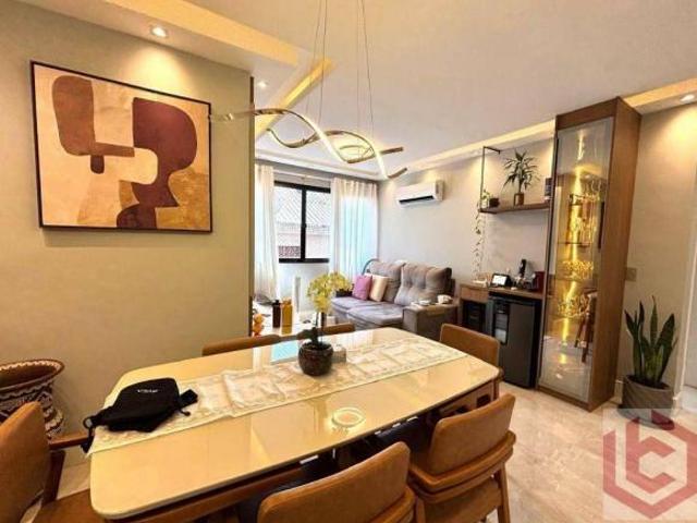 Apartamento com 2 dormitórios à venda, 78 m² por R$ 690.000,00 Campo Grande Santos/SP