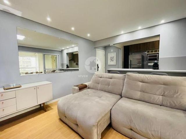 Apartamento com 2 dormitórios à venda, 78 m² por R$ 800.000,00 Ponta da Praia Santos/SP