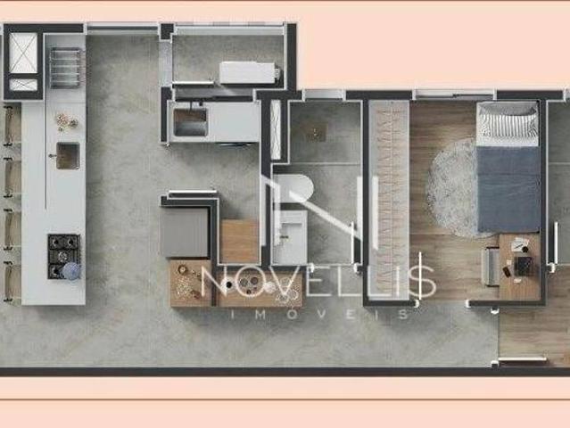 Apartamento com 2 dormitórios à venda 79 m² Jardim Apolo SJCampos/SP Lançamentos