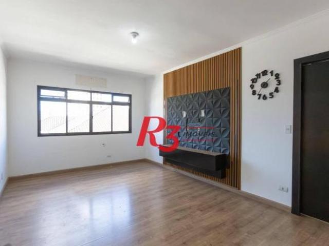 Apartamento com 2 dormitórios à venda, 79 m² por R$ 520.000,00 Marapé Santos/SP