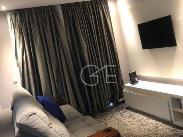 Apartamento com 2 dormitórios à venda, 79 m² por R$ 750.000,00 Marapé Santos/SP