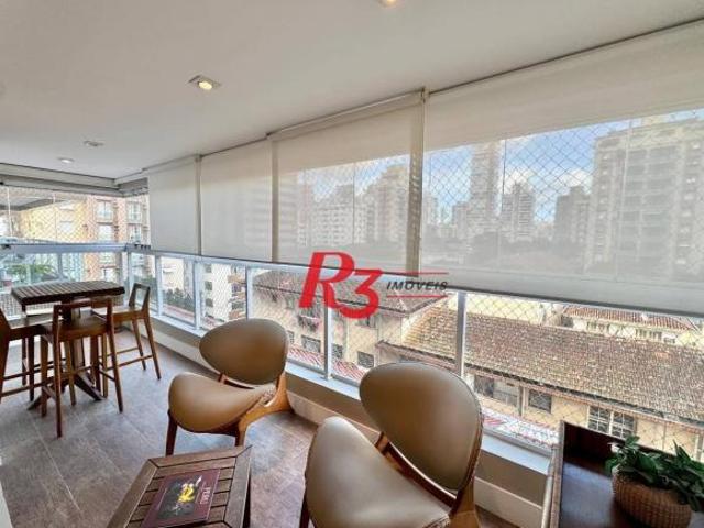 Apartamento com 2 dormitórios à venda, 70 m² por R$ 1.080.000,00 Gonzaga Santos/SP