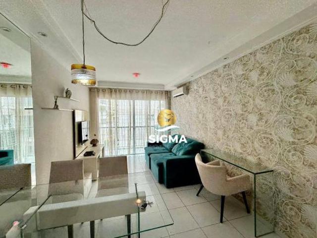Apartamento com 2 dormitórios à venda, 70 m² por R$ 300.000,00 Enseada Guarujá/SP