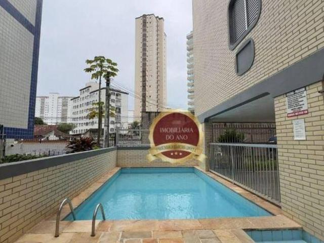 APARTAMENTO À VENDA NA VILA CAIÇARA | 2 QUARTOS | PRÓXIMO À PRAIA | LAZER COM PISCINA | 1 VAGA