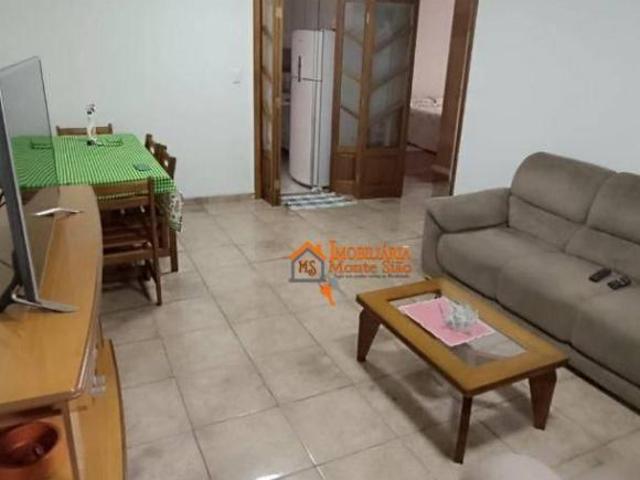 Apartamento com 2 dormitórios à venda, 70 m² por R$ 360.000,00 Jardim Santa Mena Guarulhos/SP