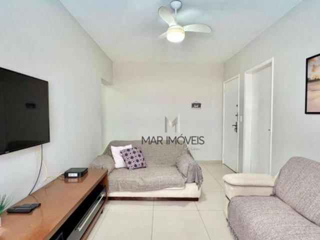 Apartamento com 2 dormitórios à venda, 70 m² por R$ 370.000 Astúrias Guarujá/SP