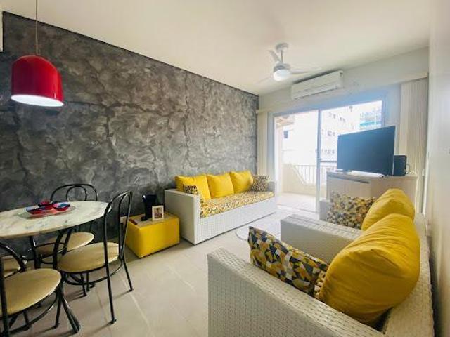 Apartamento com 2 dormitórios à venda, 70 m² por R$ 430.000,00 Tombo Guarujá/SP