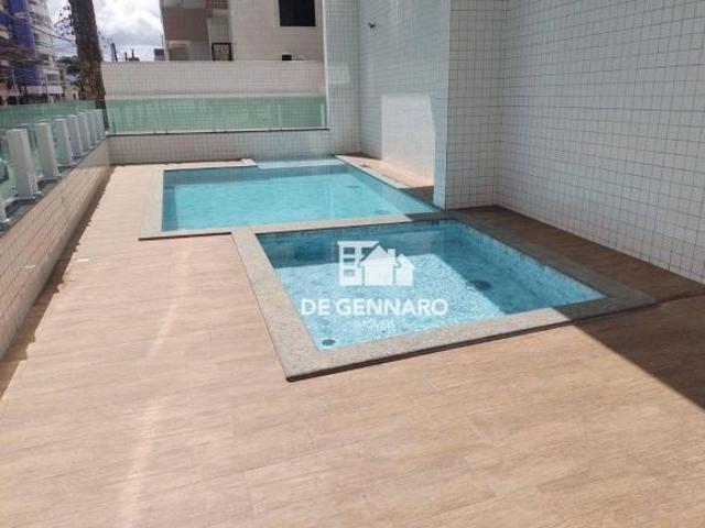 Apartamento com 2 dormitórios à venda, 70 m² por R$ 448.000,00 Aviação Praia Grande/SP