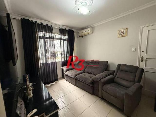 Apartamento com 2 dormitórios à venda, 70 m² por R$ 450.000,00 Campo Grande Santos/SP