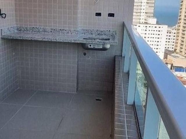 Apartamento com 2 dormitórios à venda, 70 m² por R$ 450.000 Aviação Praia Grande/SP