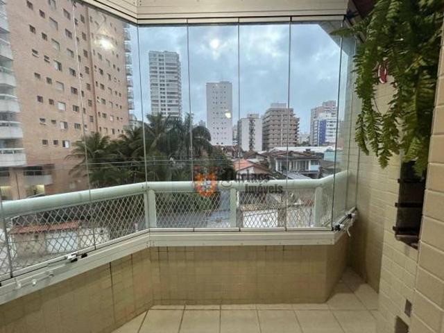Apartamento com 2 dormitórios à venda, 70 m² por R$ 550.000 Aviação Praia Grande/SP