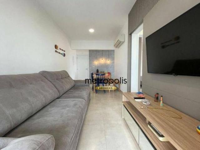 Apartamento com 2 dormitórios à venda, 70 m² por R$ 650.000,00 Vila Caiçara Praia Grande/SP
