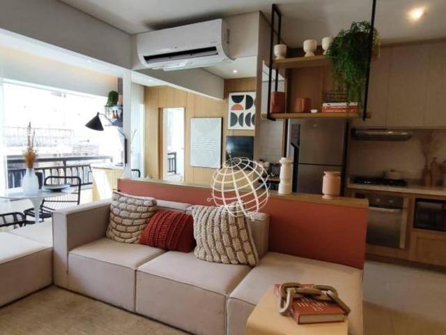 Apartamento com 2 dormitórios à venda, 70 m² por R$ 761.300,00 Alvinópolis Atibaia/SP