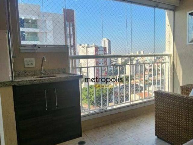 Apartamento com 2 dormitórios à venda, 70 m² por R$ 750.000,00 Barcelona São Caetano do Sul/SP