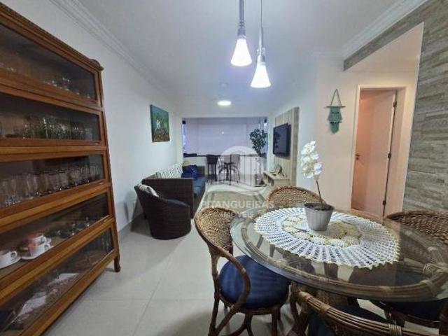 Apartamento com 2 dormitórios à venda, 70 m² por R$ 850.000,00 Tombo Guarujá/SP
