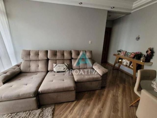 Apartamento com 2 dormitórios à venda, 70 m² Vila Valparaíso Santo André/SP