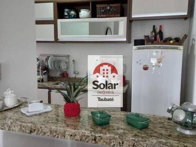 Apartamento com 2 dormitórios à venda, 70m² por R$ 400.000 Centro Taubaté/SP