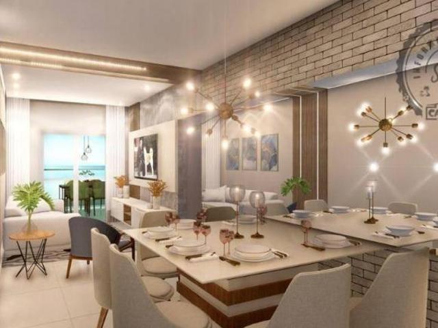 Apartamento com 2 dormitórios à venda, 71 m² por R$ 495.000,00 Jardim Caiahu Mongaguá/SP