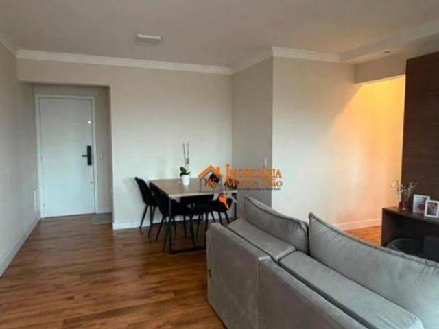 Apartamento com 2 dormitórios à venda, 71 m² por R$ 600.000,00 Vila Augusta Guarulhos/SP
