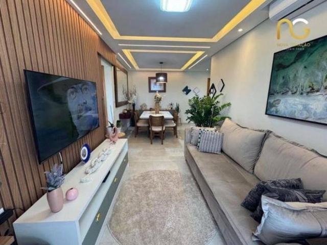 Apartamento com 2 dormitórios à venda, 71 m² por R$ 650.000,00 Vila Guilhermina Praia Grande/SP