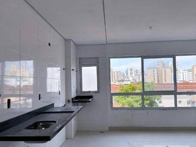 Apartamento com 2 dormitórios à venda, 71 m² por R$ 871.526,06 Campo Grande Santos/SP