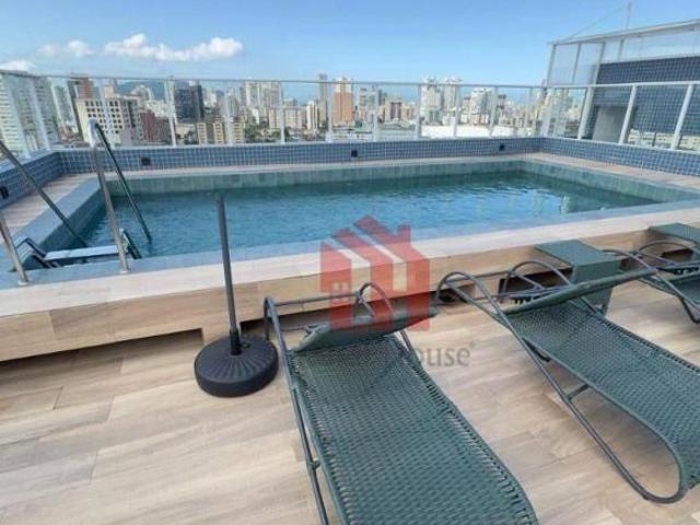 Apartamento com 2 dormitórios à venda, 71 m² por R$ 932.000,00 Campo Grande Santos/SP