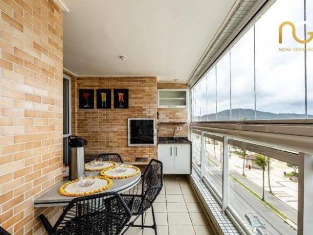 Apartamento com 2 dormitórios à venda, 72 m² por R$ 1.170.000,00 Vila Guilhermina Praia Grande/S