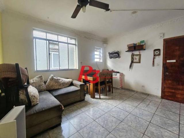 Apartamento com 2 dormitórios à venda, 72 m² por R$ 309.000,00 Macuco Santos/SP