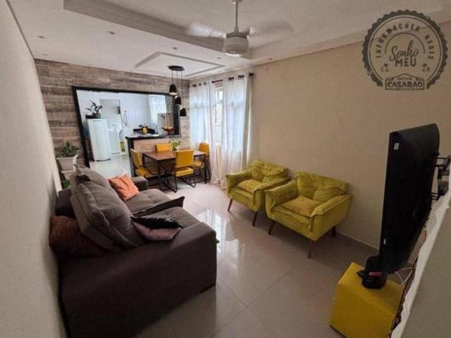 Apartamento com 2 dormitórios à venda, 72 m² por R$ 340.000,00 Vila Assunção Praia Grande/SP