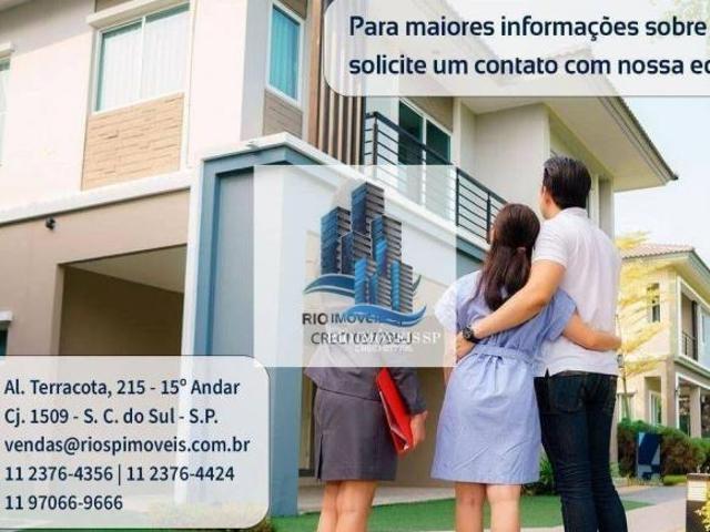 Apartamento com 2 dormitórios à venda, 72 m² por R$ 500.000 Campestre Santo André/SP