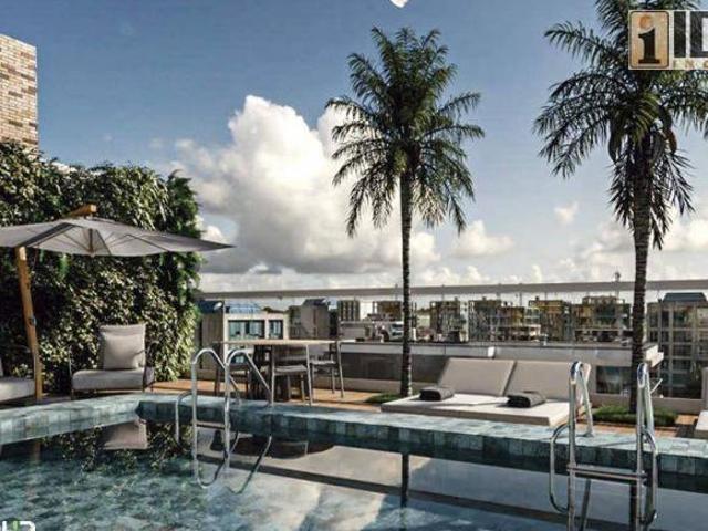 Apartamento com 2 dormitórios à venda, 72 m² por R$ 760.000 Aparecida Santos/SP