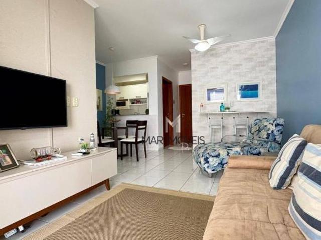 Apartamento com 2 dormitórios à venda, 72 m² por R$ 800.000 Praia do Tombo Guarujá/SP
