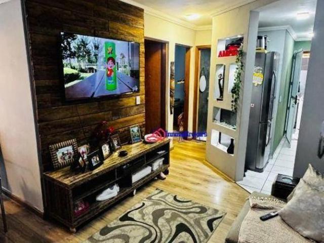 Apartamento com 2 dormitórios à venda, 73 m² por R$ 260.000,00 Vila Nova Bonsucesso Guarulhos/SP