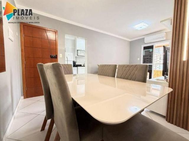 Apartamento com 2 dormitórios à venda, 73 m² por R$ 380.000,00 Vila Assunção Praia Grande/SP