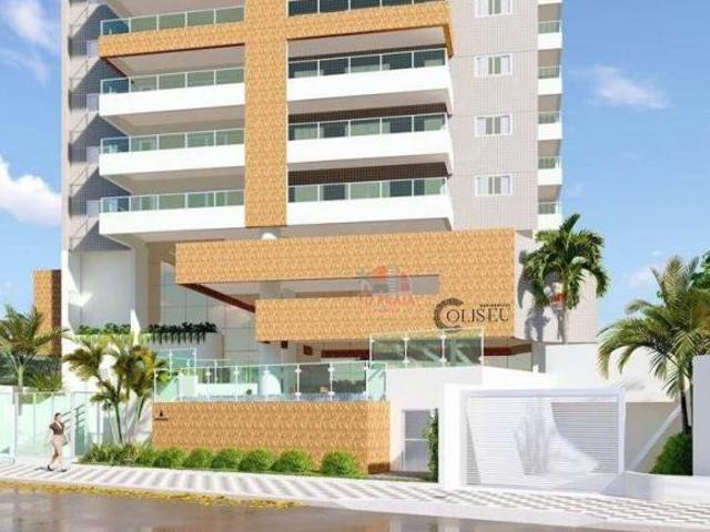 Apartamento com 2 dormitórios à venda, 73 m² por R$ 407.000,00 Balneario Oceanópolis Mongaguá/SP
