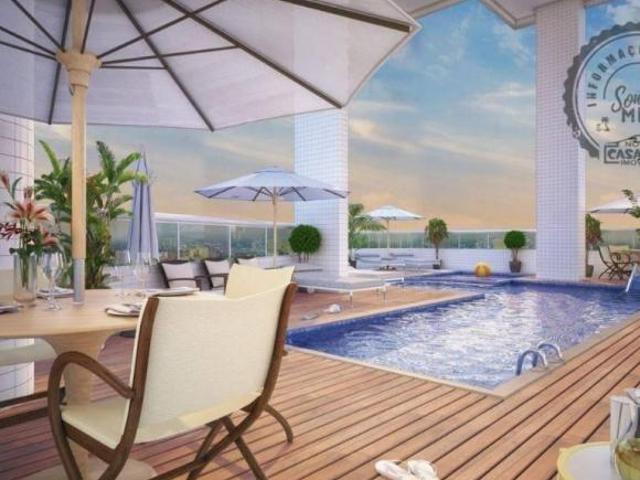 Apartamento com 2 dormitórios à venda, 73 m² por R$ 502.180,00 Aviação Praia Grande/SP